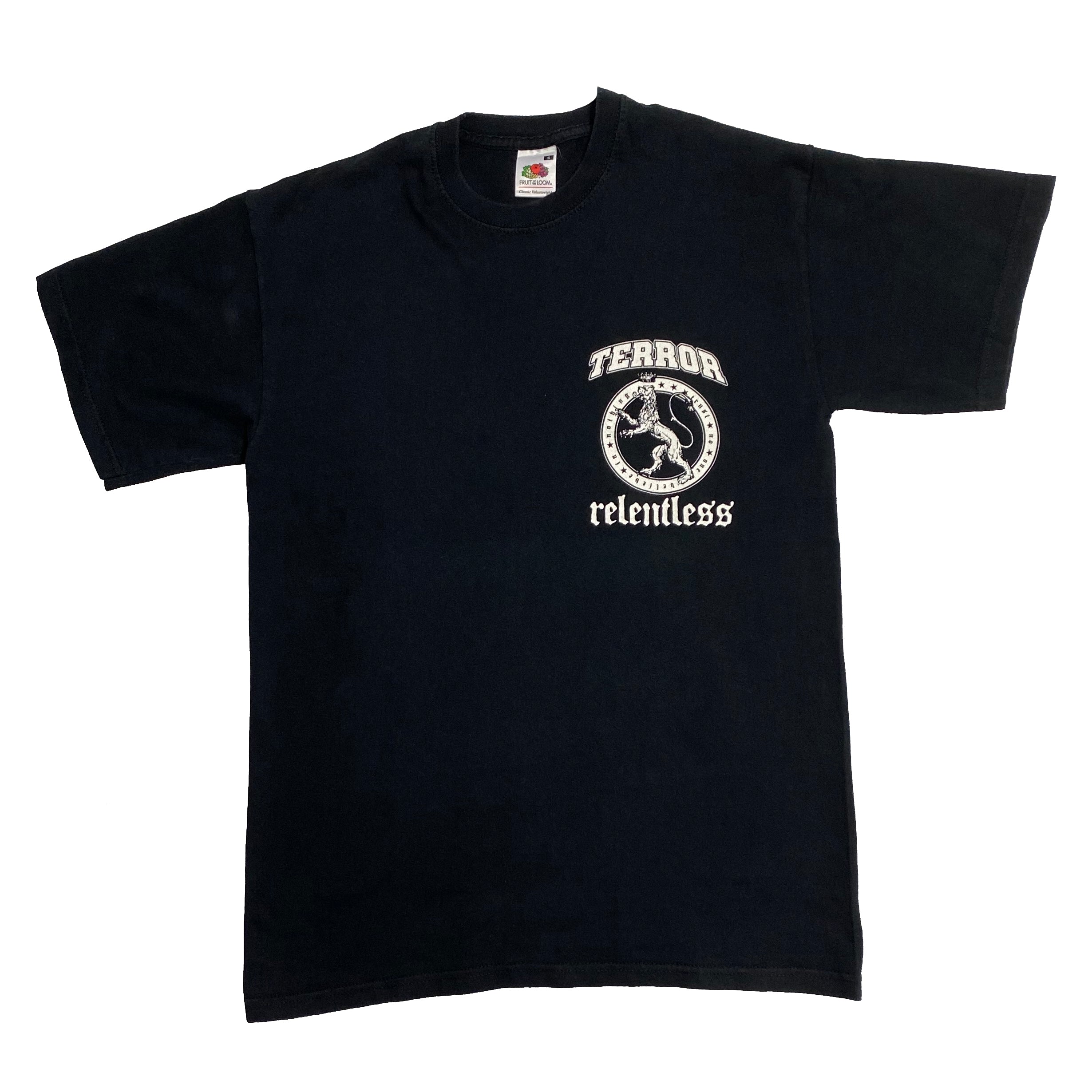 TERROR "Relentless" Hardcore Punk Metal Band T-Shirt – George Worgan VTG