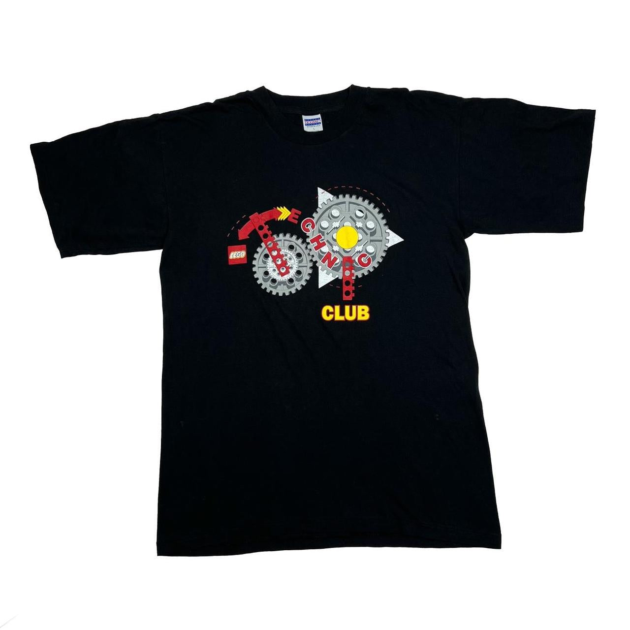 Vintage 90’s Teximp LEGO TECHNIC CLUB Logo Spellout Graphic Single Sti ...